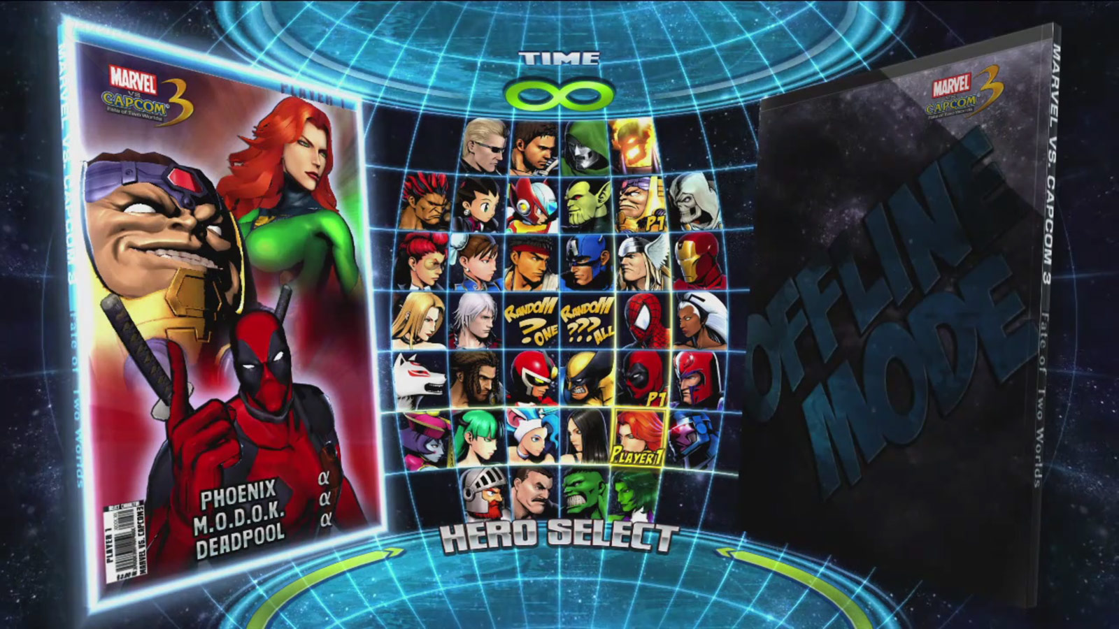 Character Select Screen For Marvel Vs Capcom 3 Character Select Screen For Marvel Vs Capcom 3