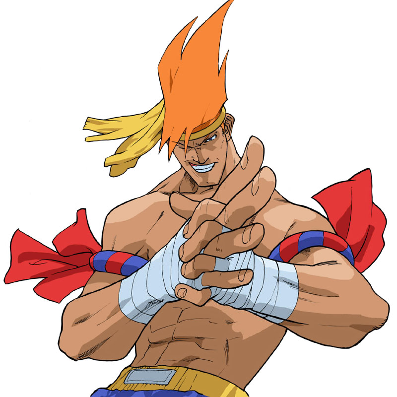 Adon artwork #6, Street Fighter Alpha