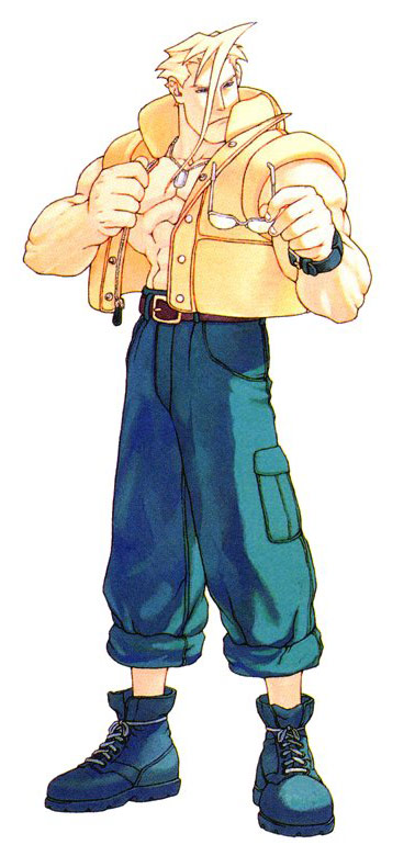 Charlie artwork #3, Street Fighter Alpha
