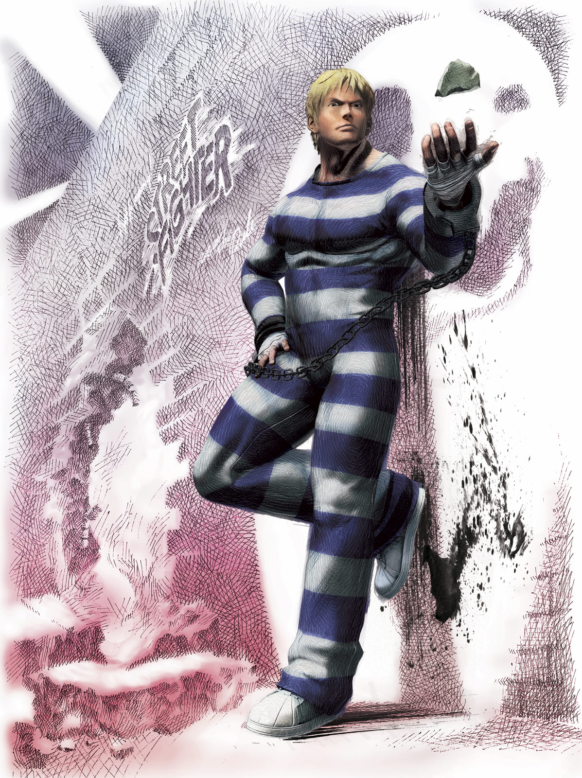 Cody artwork #1, Super Street Fighter 4: High resolution