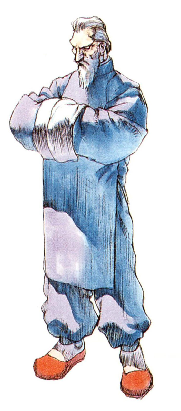 Gen artwork #1, Street Fighter 1: High resolution