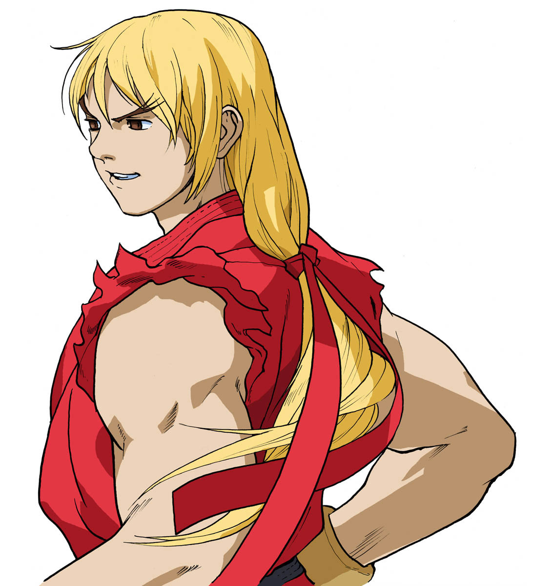 Ken artwork #6, Street Fighter Alpha: High resolution