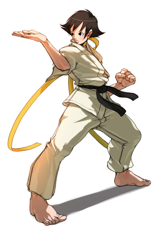 Makoto artwork #2, Street Fighter 3