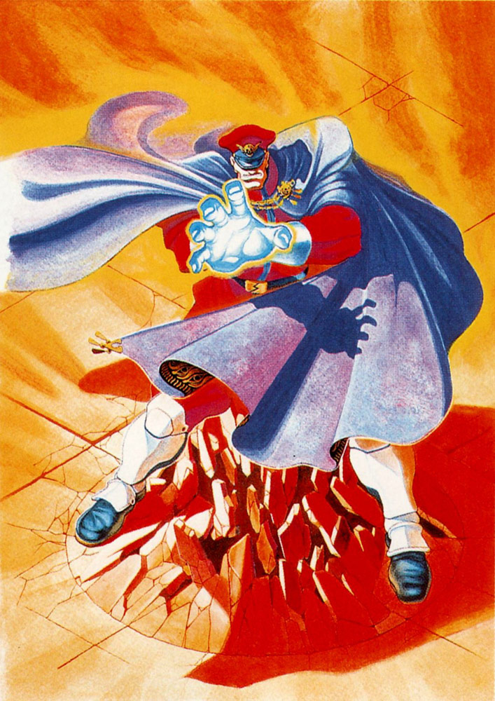 M. Bison artwork #3, Street Fighter 2