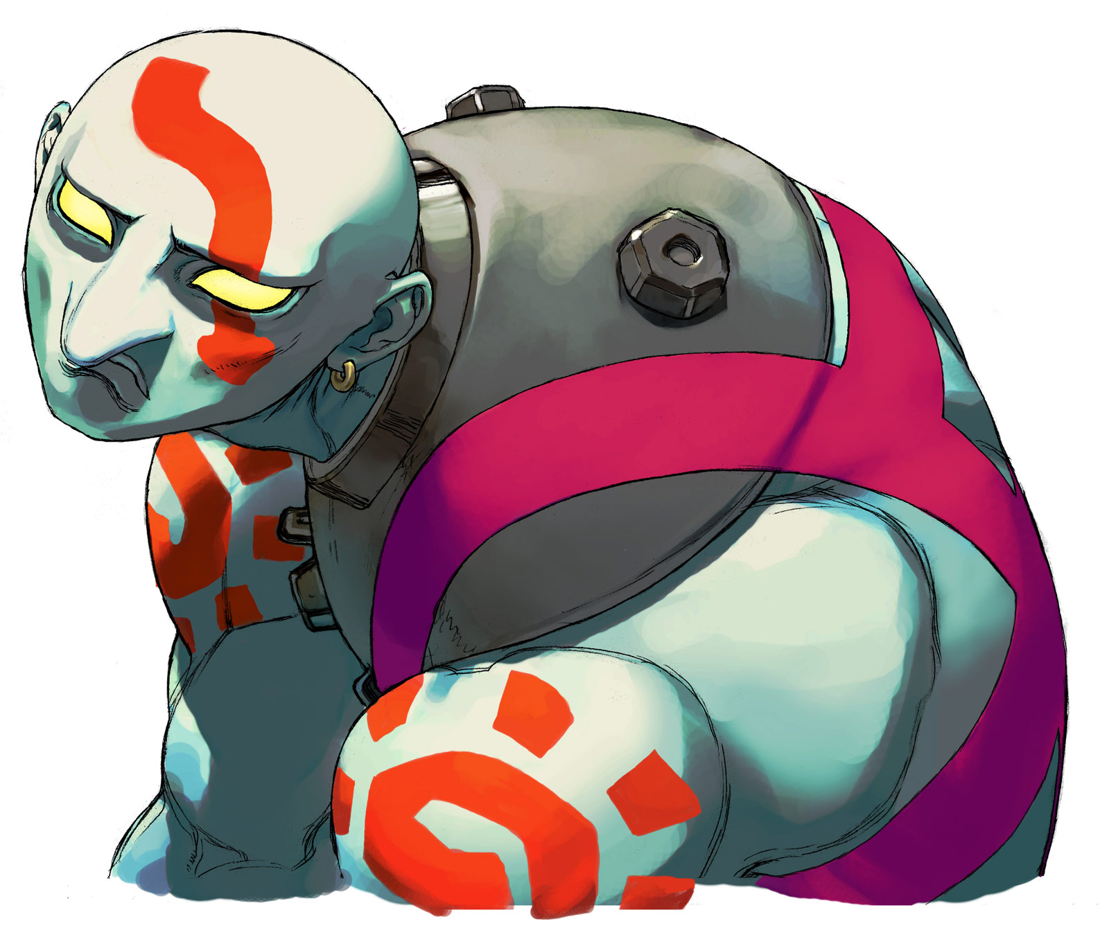 Necro artwork #1, Street Fighter 3: High resolution