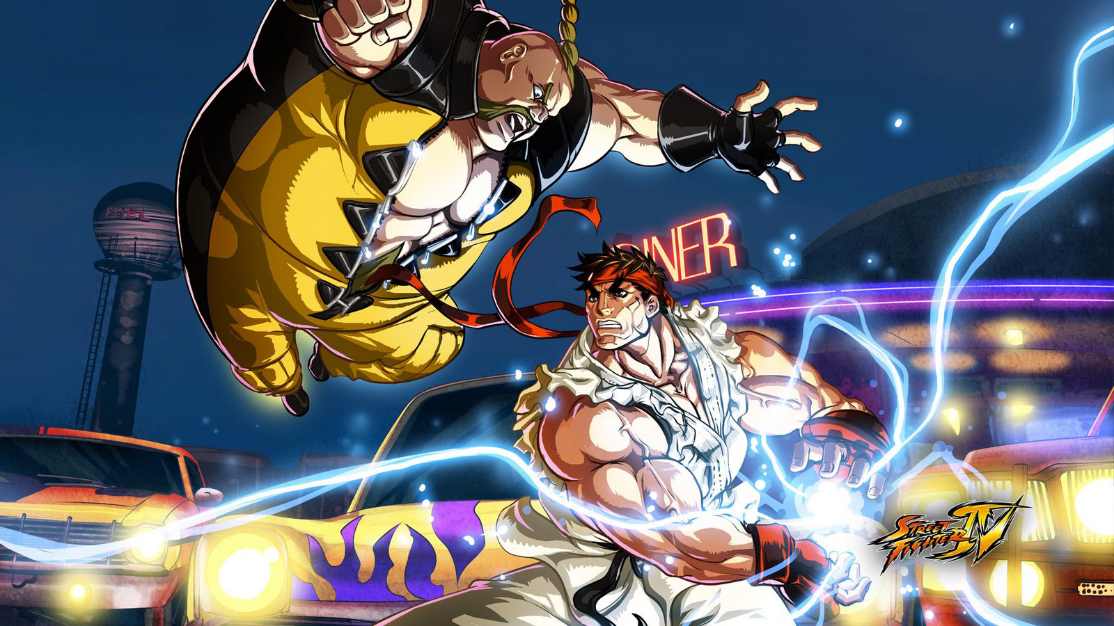 Rufus artwork #8, Street Fighter 4: High resolution