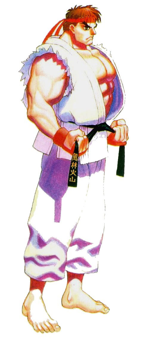 Ryu artwork #7, Street Fighter 2