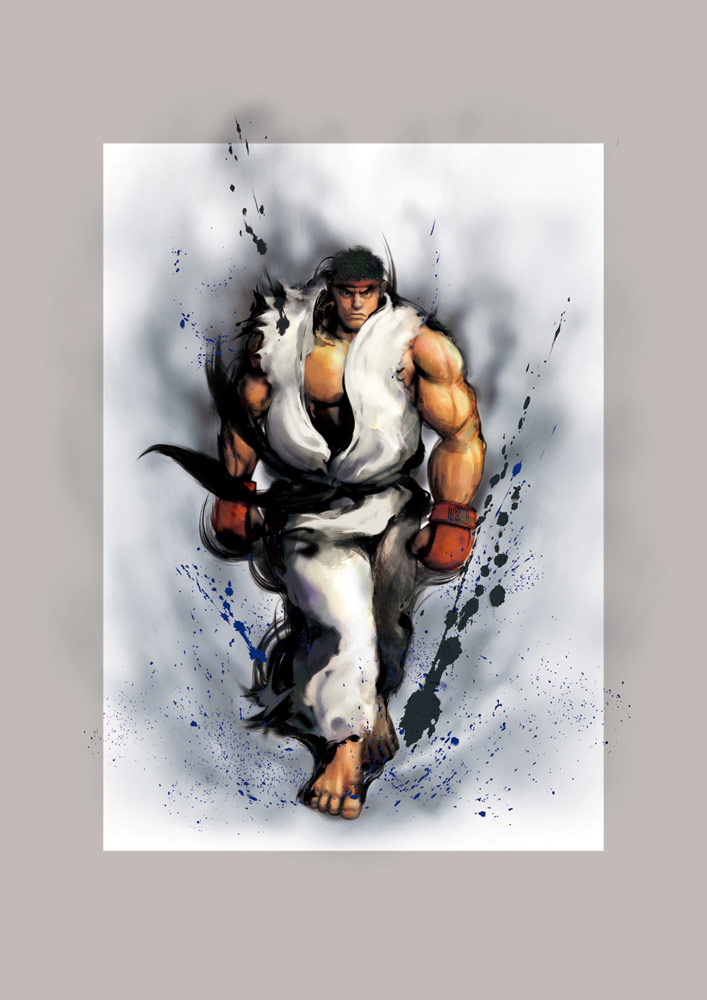 Ryu artwork #1, Street Fighter 4