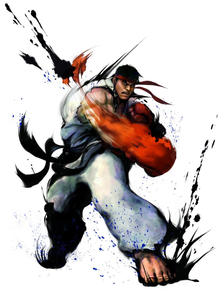 Ryu artwork #3, Street Fighter 4
