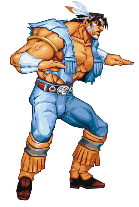 T. Hawk artwork #2, Super Street Fighter 2 Turbo HD Remix