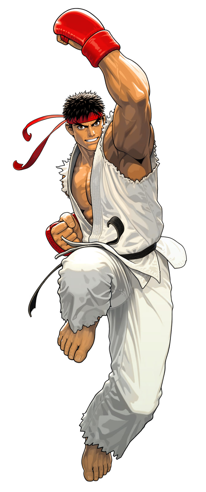 Alternate Ryu artwork for Tatsunoko vs. Capcom