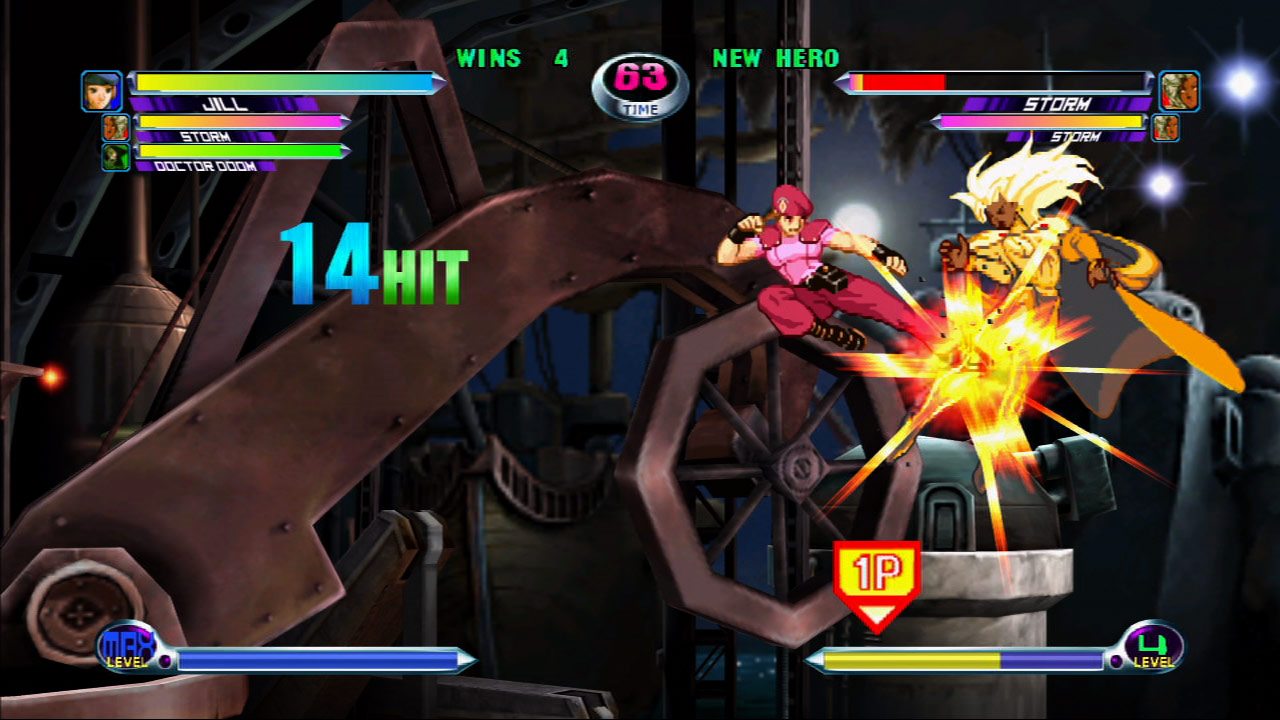 Marvel vs. Capcom 2 screen shot #1
