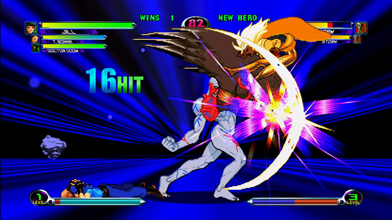 Marvel vs. Capcom 2 screen shot #3