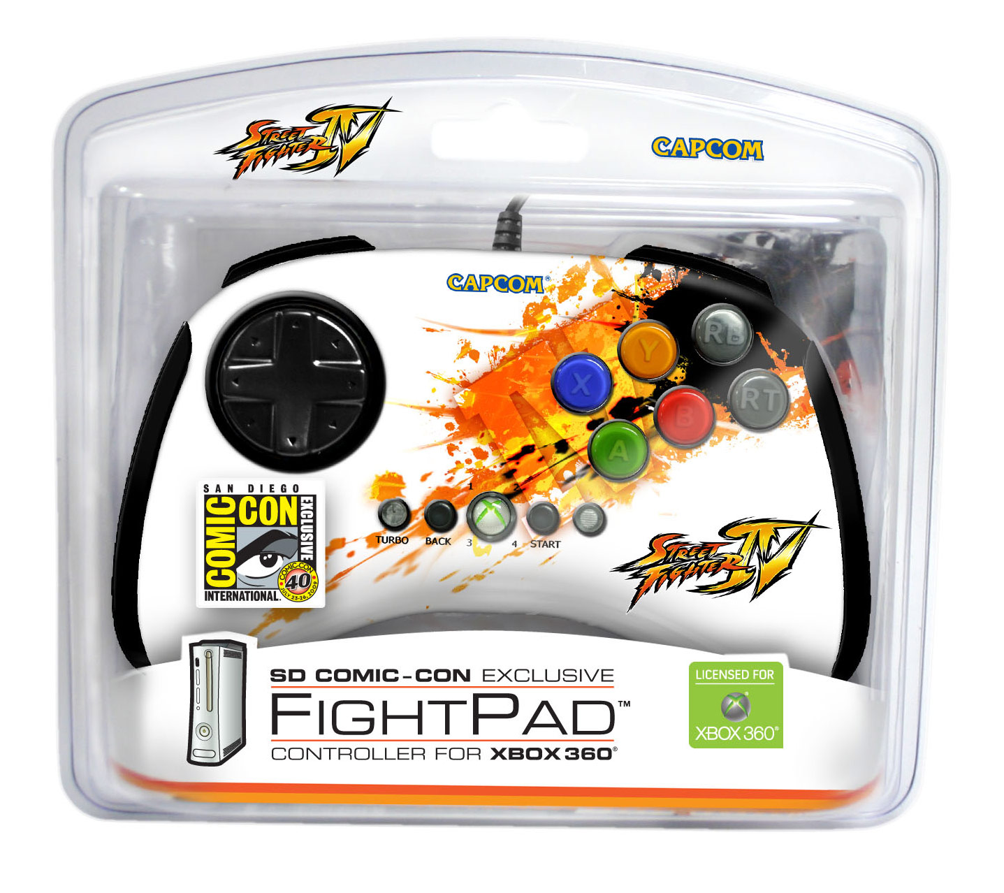 New Comic-Con 2009 exclusive Mad Cat FightPad in packaging