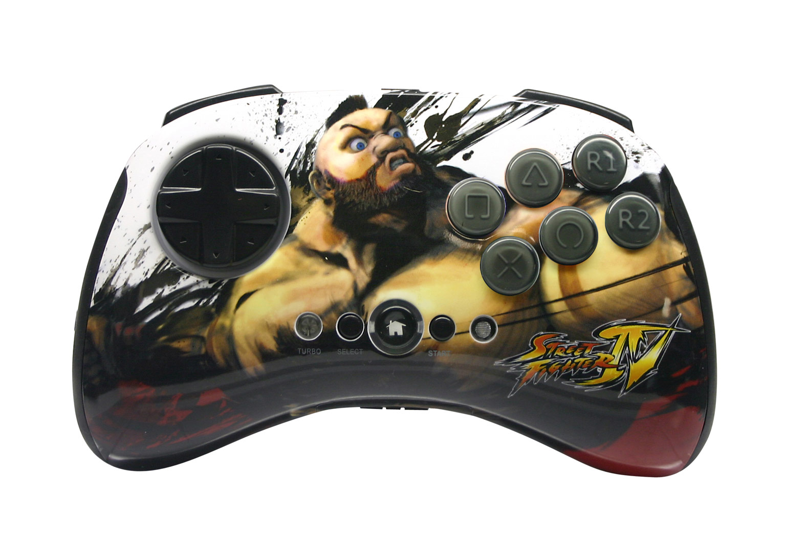 Zangief design for Mad Catz's new Street Fighter 4 FightPads