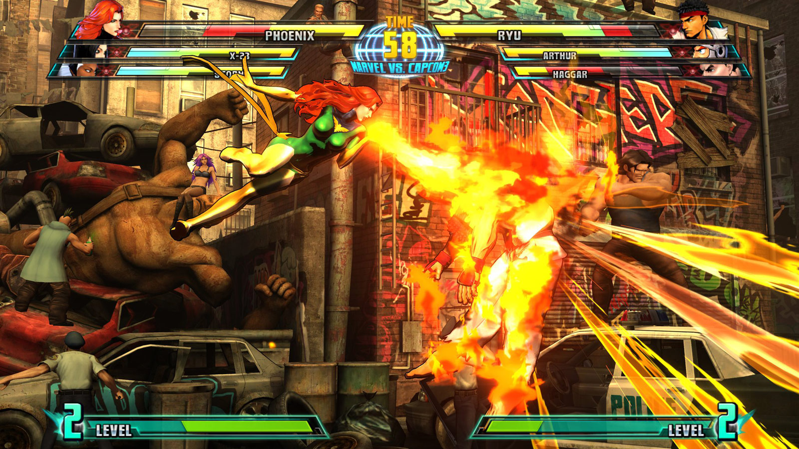 Phoenix high resolution Marvel vs. Capcom 3 screen shot #49