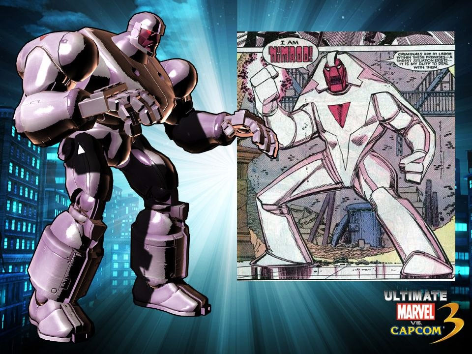 Ryu and Sentinel's colors in Ultimate Marvel vs. Capcom 3 image #6