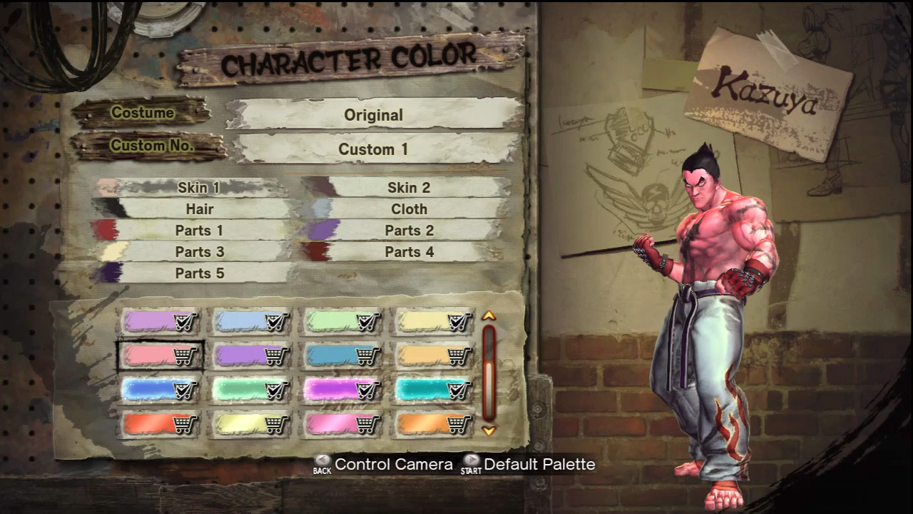 Special Color Palette 2 and Color Palette Add-On 3 for Street Fighter X ...