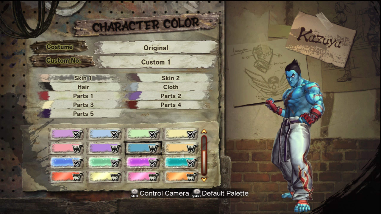 Special Color Palette 2 and Color Palette Add-On 3 for Street Fighter X ...