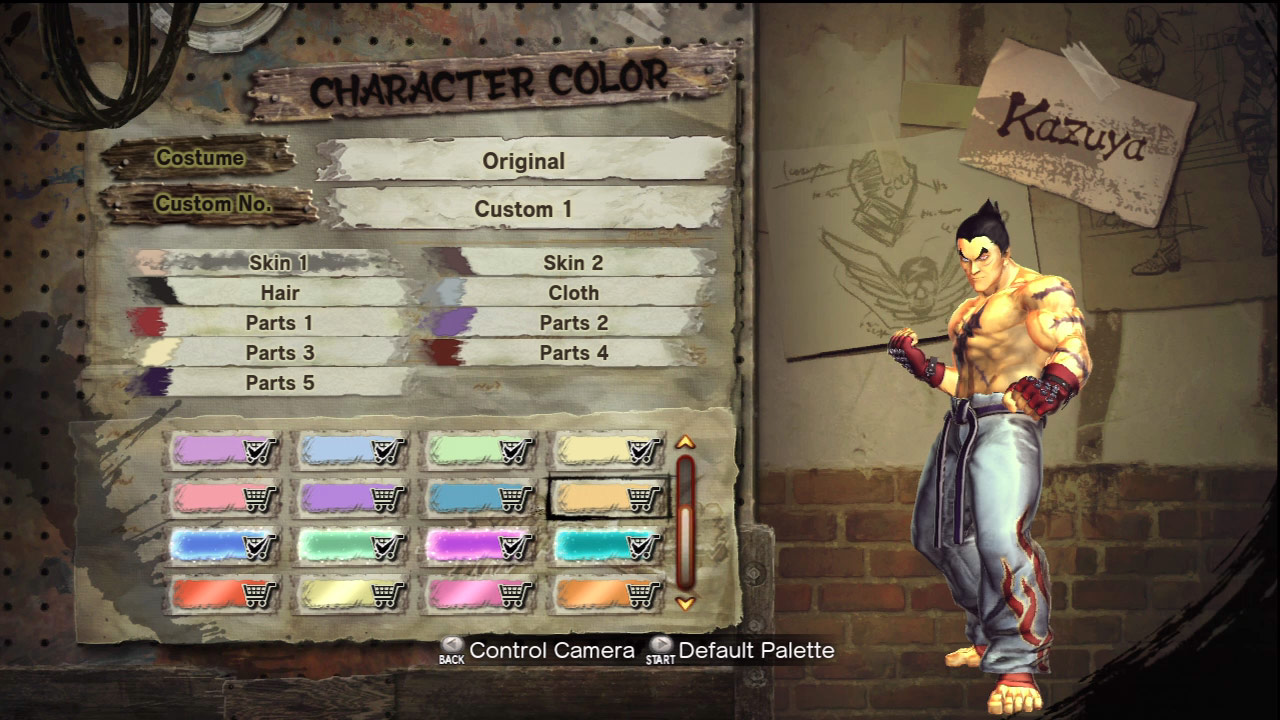 Special Color Palette 2 and Color Palette Add-On 3 for Street Fighter X ...