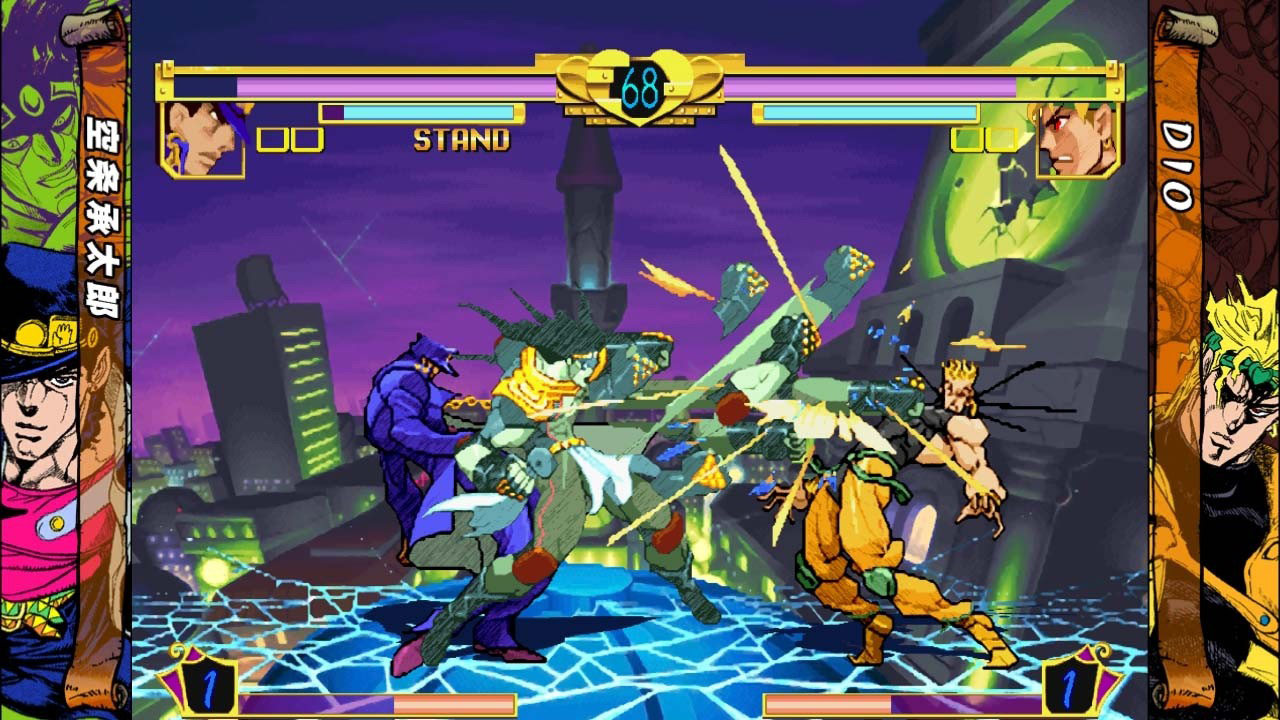 JoJo's Bizarre Adventure HD screenshots and character art #08