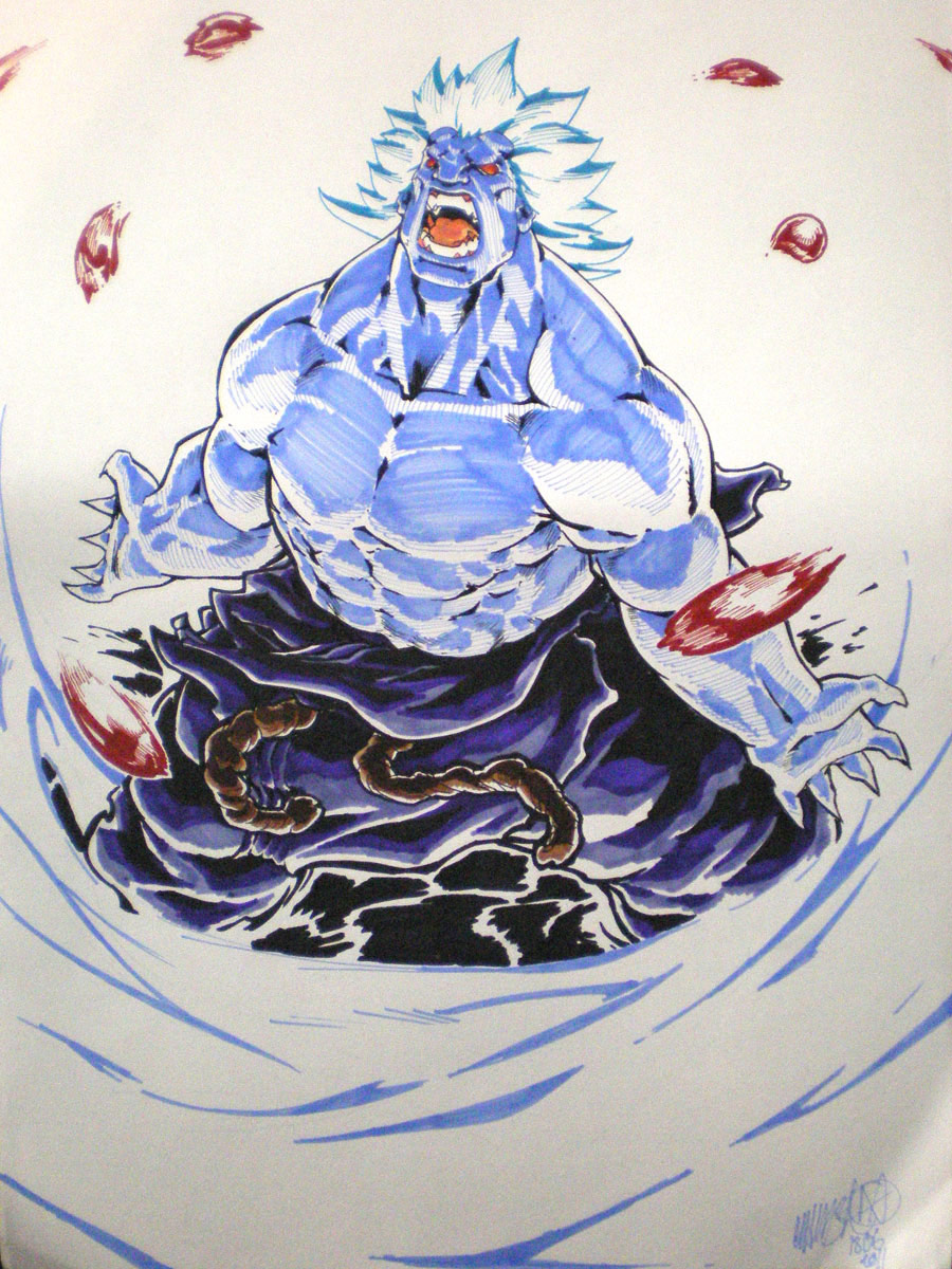 UDON fighting game artwork #8