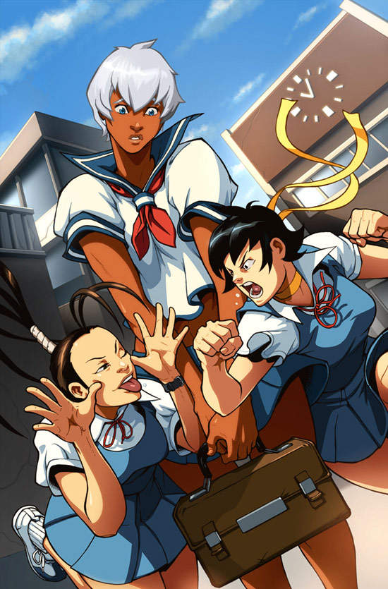 UDON fighting game artwork #9
