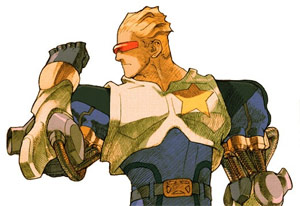 Captain Commando and Captain America character overviews - Marvel vs ...