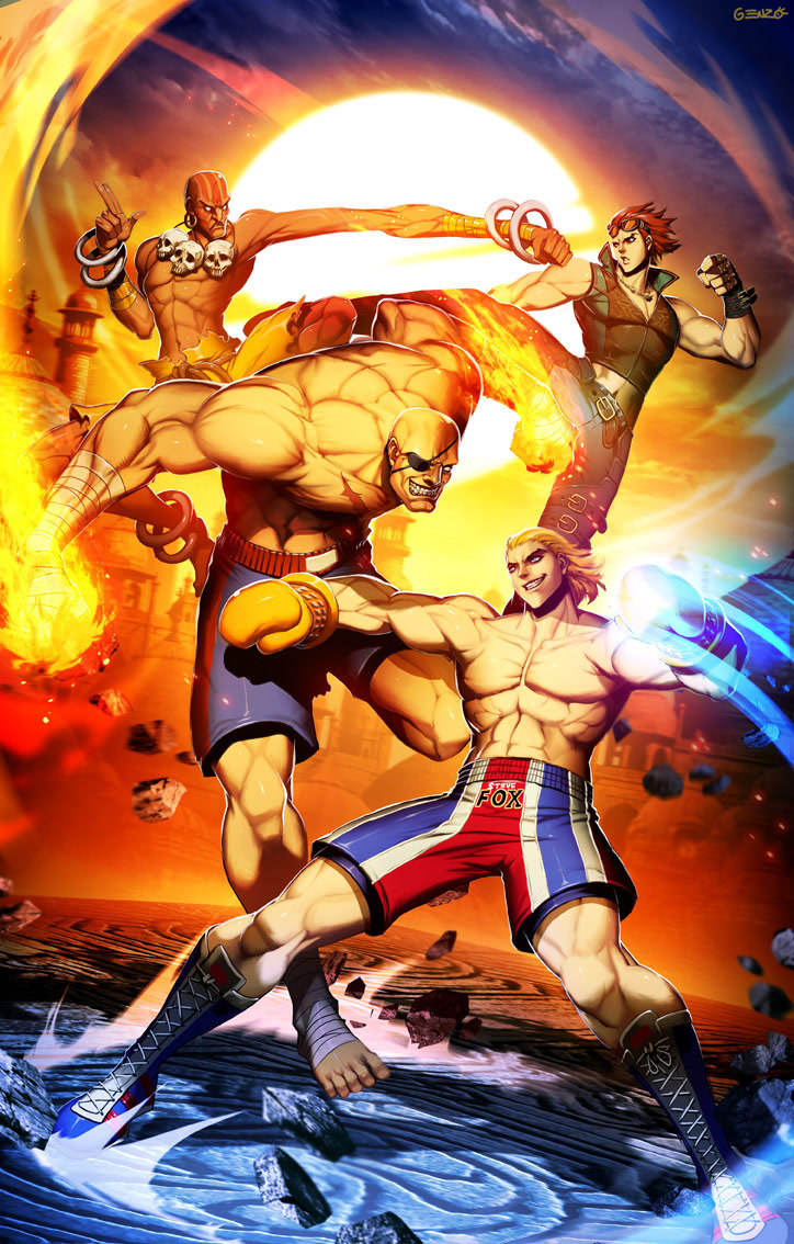 Udon fighting game related artwork image #6