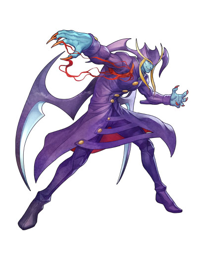 Darkstalkers Resurrection artwork for Lilith, Jedah, Huitzil, Pyron and ...