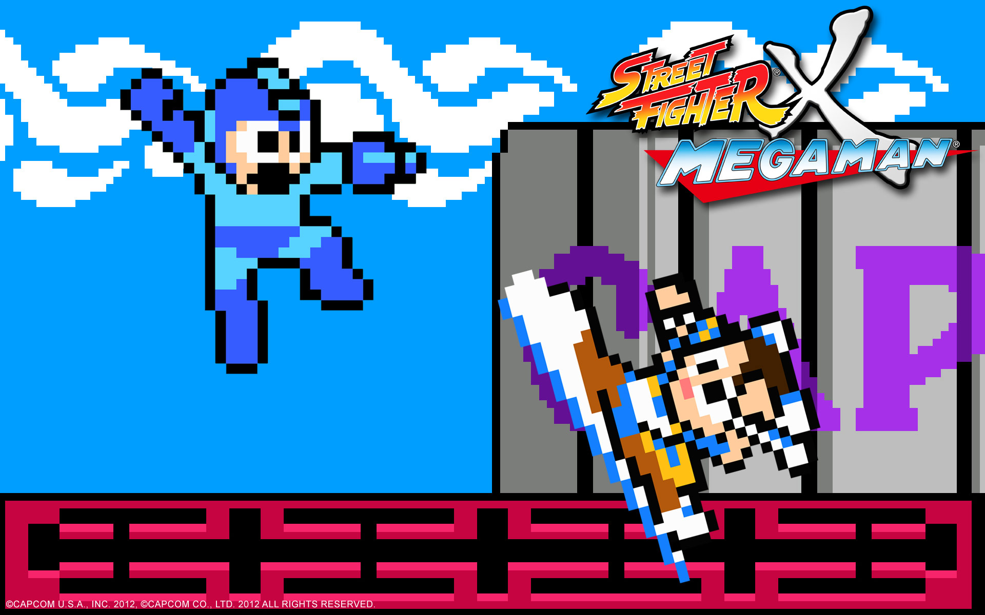 Street Fighter X Mega Man wallpaper #2