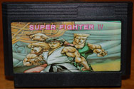 The art of various bootleg Street Fighter games and toys