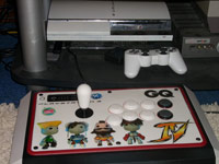 Gallery of custom joystick designs from the fighting game community