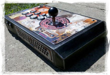 Gallery of custom joystick designs from the fighting game community