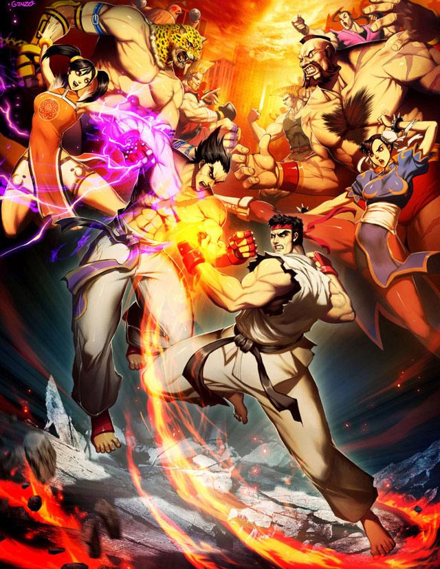 Fighting game art #09