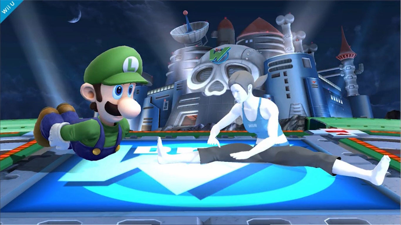 Luigi in Super Smash Bros. Wii and 3DS screen shot #3
