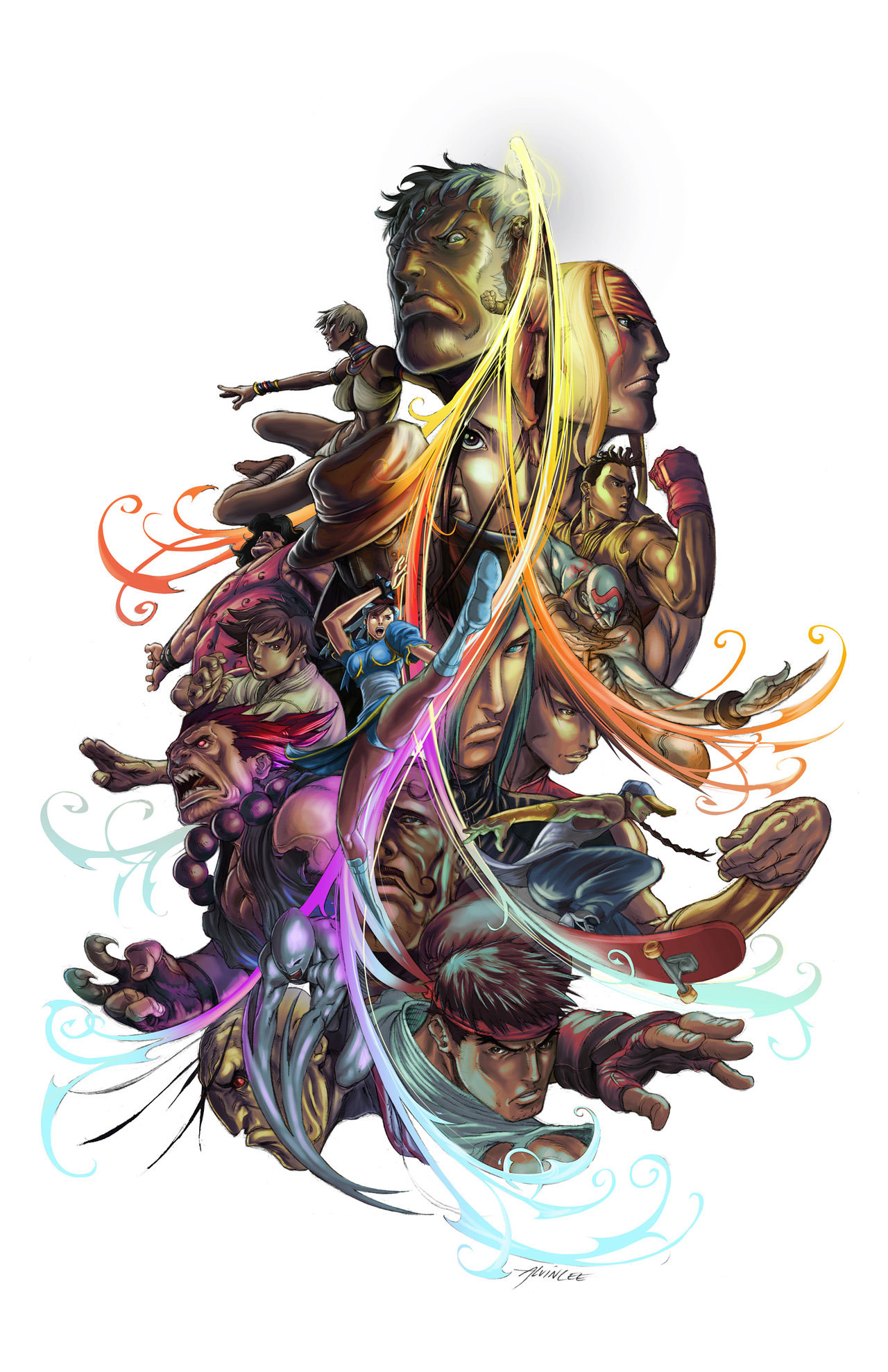 Fighting game related artwork image #8