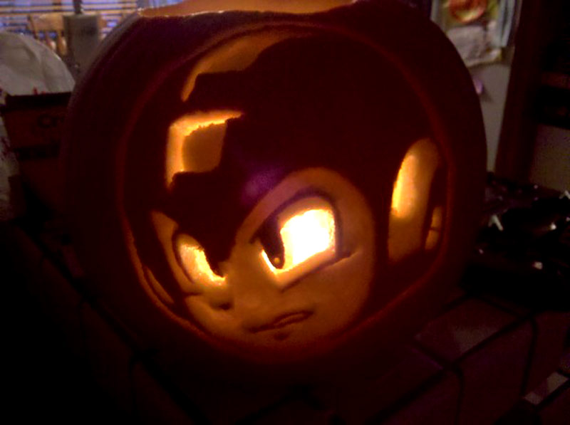 Fighting game pumpkin carvings image #3