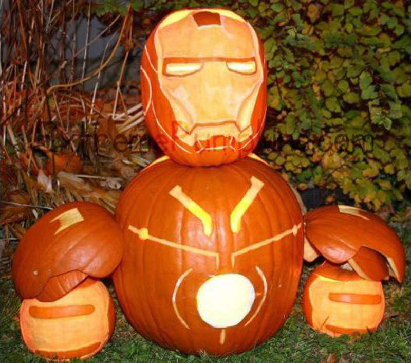 Fighting game pumpkin carvings image #7