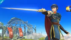 Prince Marth enters the battle in Super Smash Bros. for Wii U and 3DS ...