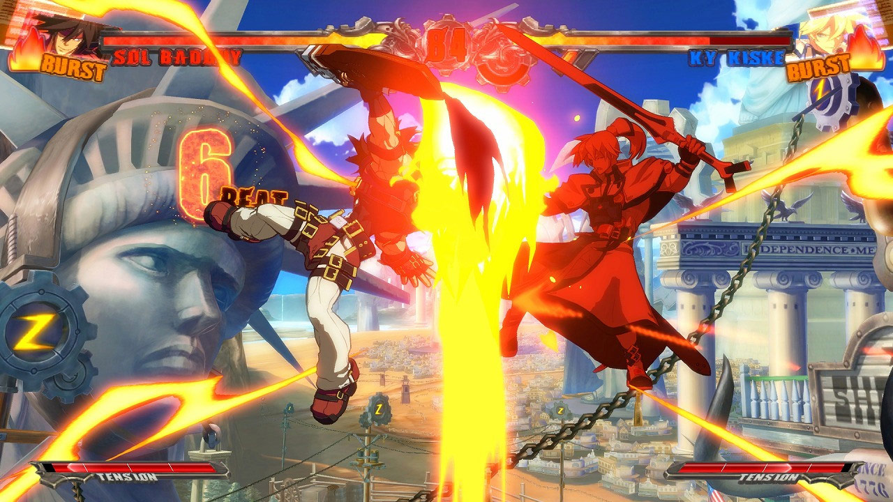 Screen shots of Guilty Gear Xrd -SIGN- featuring Bedman, Zato-1, and ...