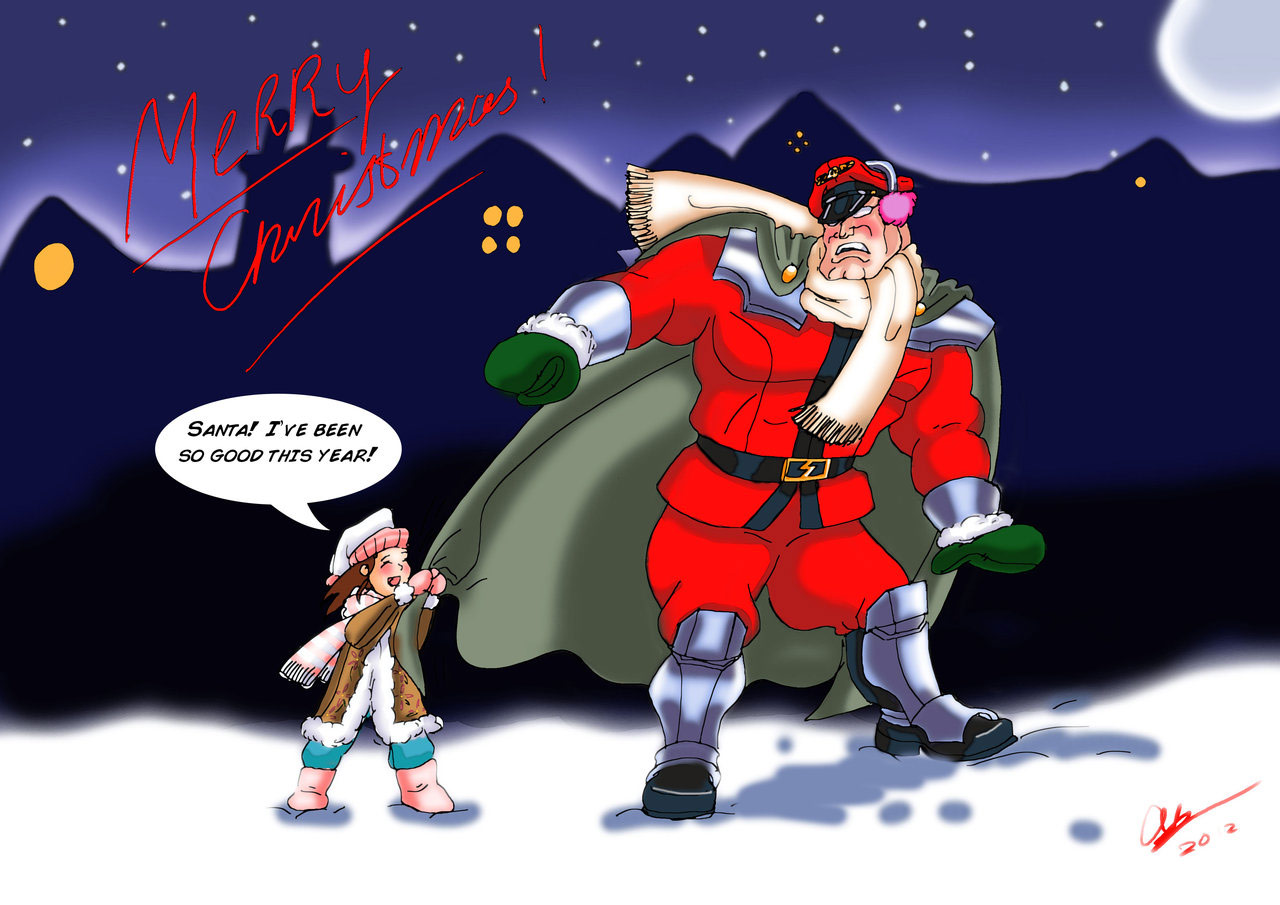 Christmas themed fighting game artwork, cosplay and more image #9