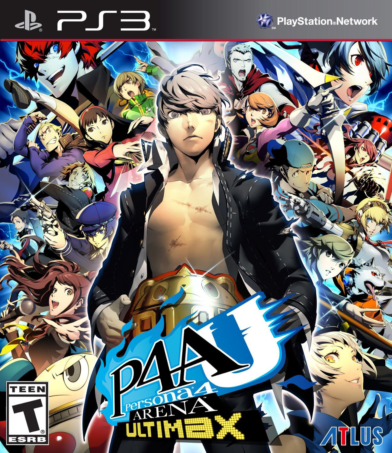 Persona 4 Arena Ultimax: updated cover art with Margaret - Original box art