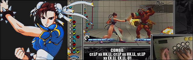 Desk returns to show that Chun-Li's LP into Lightning Legs is an ...