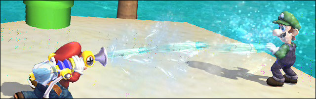 Mario's F.L.U.D.D. is good for edge-guarding, but better for stage ...