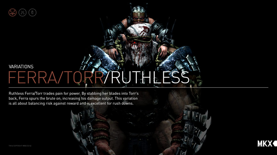 Ferra Torr's Variations in Mortal Kombat X, image #3