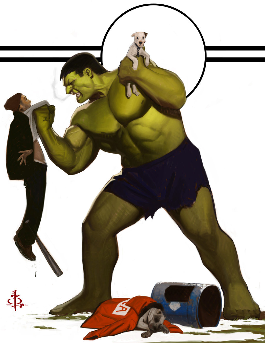 Bryan Lee's incredible fighting game artwork, image #1