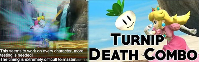 Peach 'Turnip Death Combo' loop discovered; can kill at 0%, works on ...