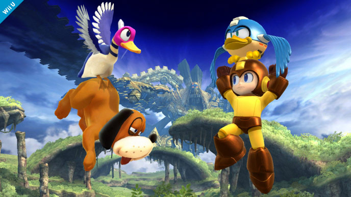 Duck Hunt and Jigglypuff Super Smash Bros. Wii U screenshots 03
