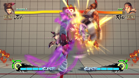 Evil Ryu's Sunset Fireball, Poison's Honey Trap anti-air; Omega Mode ...